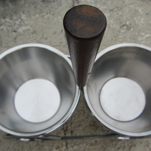 Kitchen | Mid Century Modern Stainless Steel Condiment Caddy | Poshmark